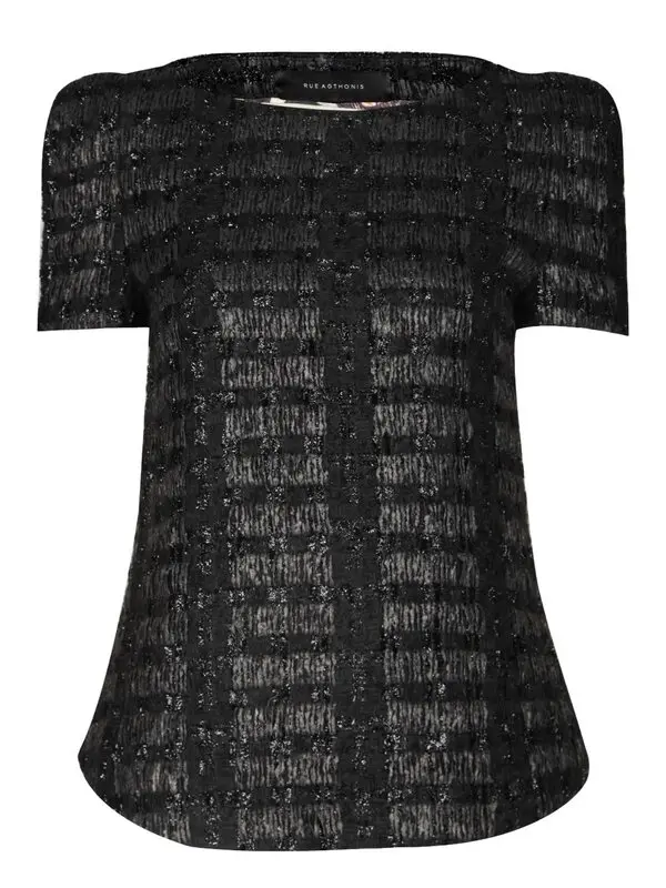 RUE AGTHONIS Lendemain Top - Black