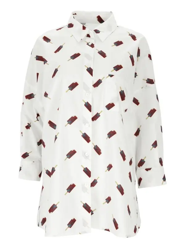 DECOFLUX HOME Poplin Shirt Ice - White