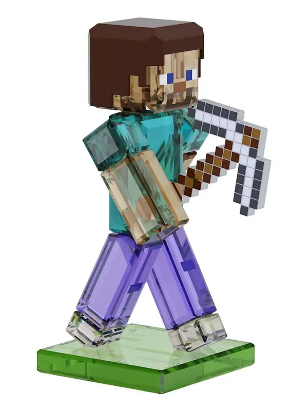 SWAROVSKI Minecraft Steve - Multicoloured