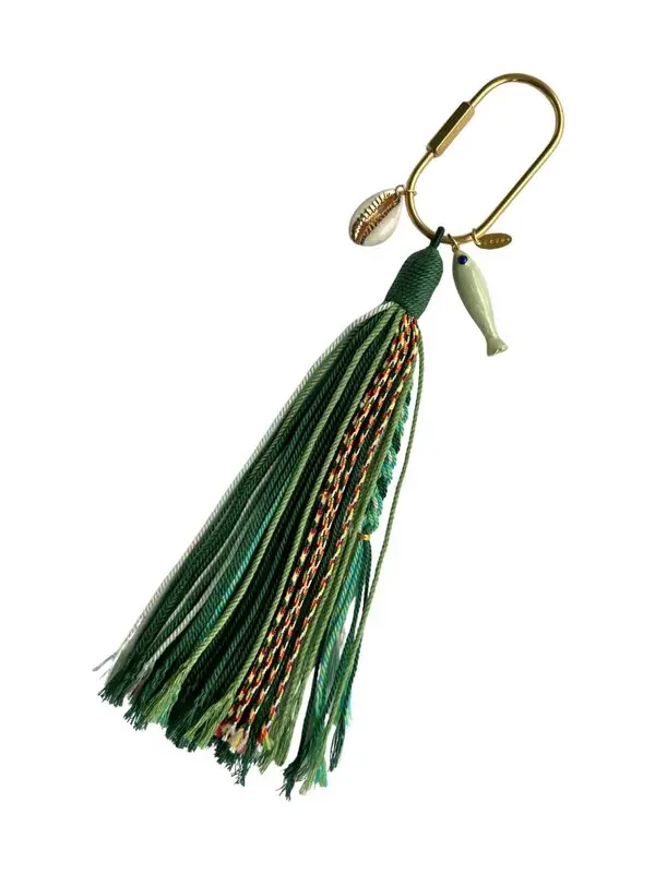 CC JOY STUDIO Calypso Bag Charm - Green