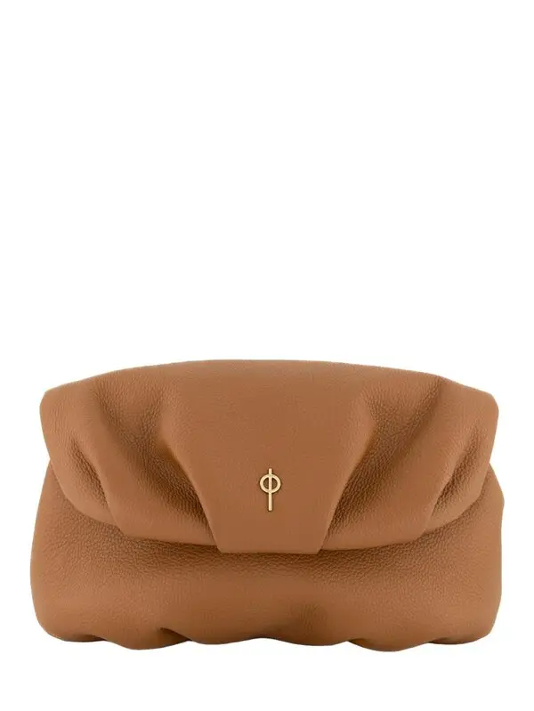 OTRERA Leda Floater Tan / Leather Clutch - Brown