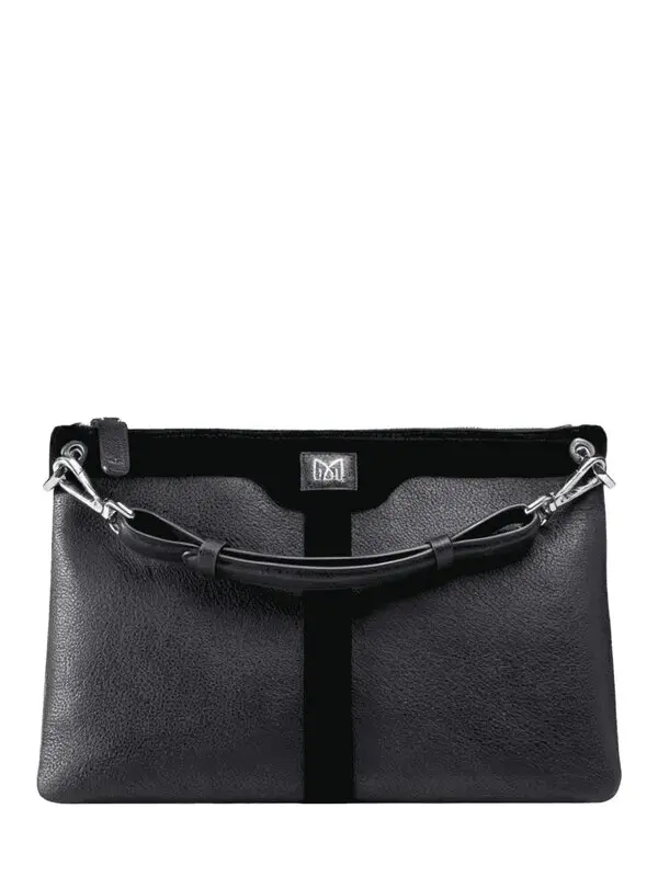 MIA FIRST - VENEZIA Clutch Petitemia Velvet - Black