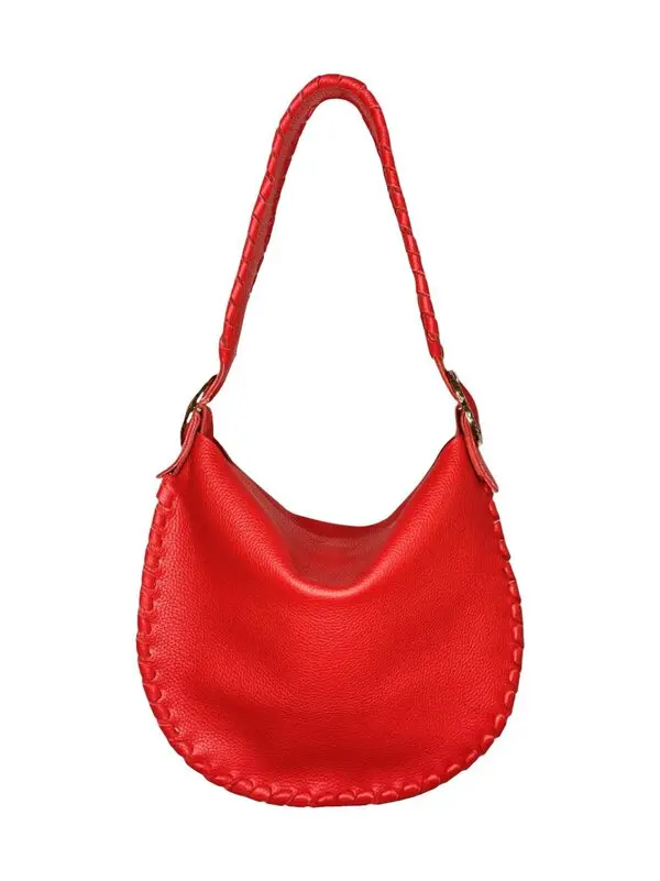 RUJ HERITAGE Hobo Bag Rosso Tomato - Red