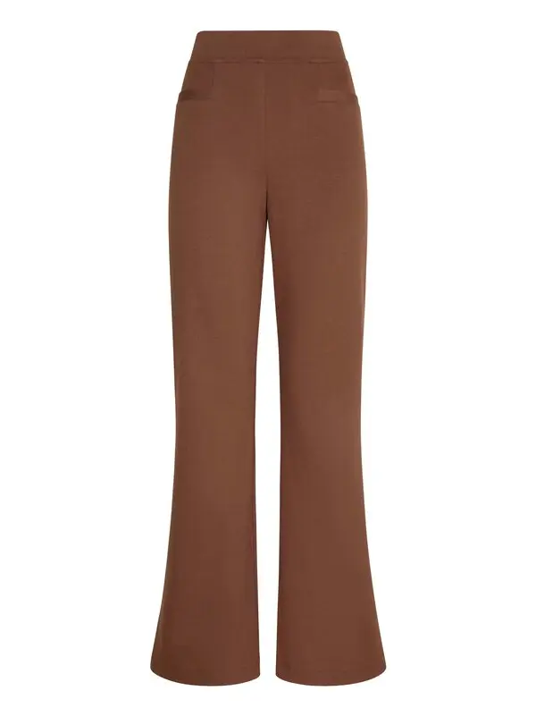 JAMES LAKELAND Mocha Bootleg Trousers - Brown