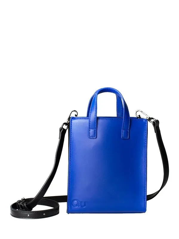 QU Electric Mini Tote Bag - Blue