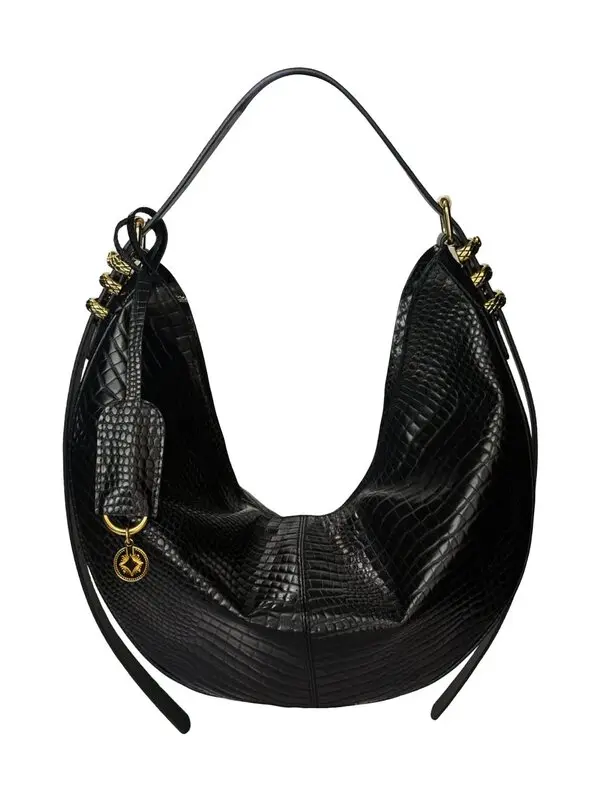 INDIGOLUSH Maxi Hobo Oracle Hiss - Black