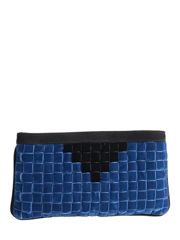 VELVET ATELIER Black / Blue Alhena Pyramid Blue - Black/blue
