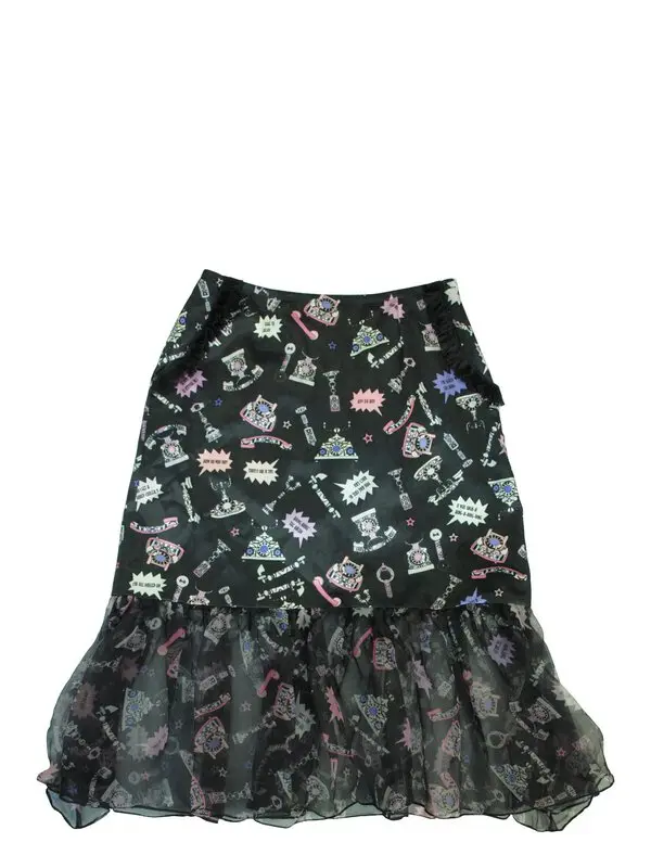 TRAMP IN DISGUISE Dingy Skirt - Black