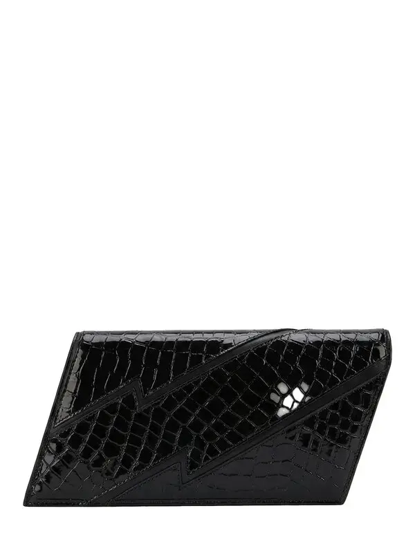 TERRY DE HAVILLAND Mia Clutch Bag - Black