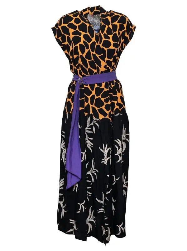 ARTISTA Terra Nine Maxi Wrap Dress - Purple