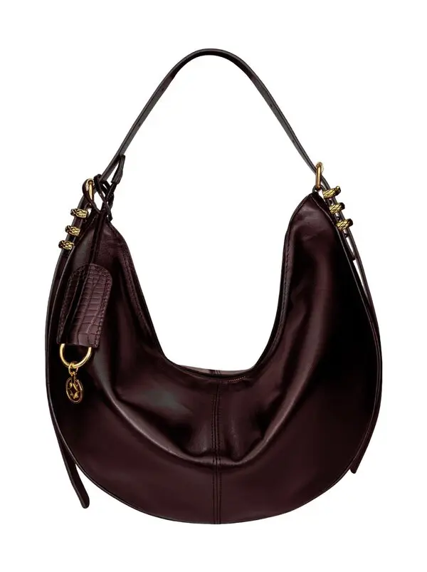 INDIGOLUSH Maxi Hobo Oracle Hiss Black Cherry Smooth - Red