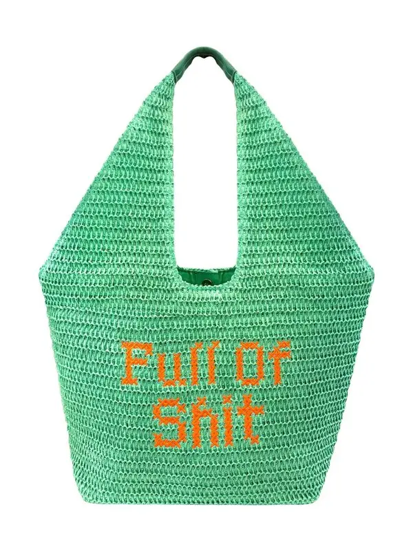 LILLY LOVES Oversized Beach Bag - Green