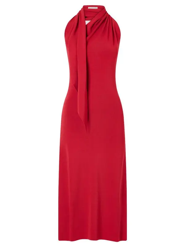 Altuzarra Mitchell Jersey Midi Dress - Red