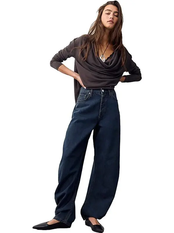 We The Free Bronx Horseshoe Jeans - Deep Seas
