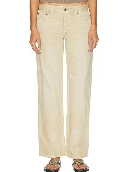 EB DENIM Low Rise Baggy Jeans - Sunset