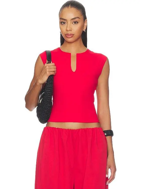 Lioness Tribeca Top In . Also - Red