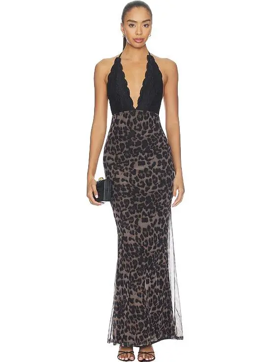 MORE TO COME Camryn Maxi Dress In . Also - Multi