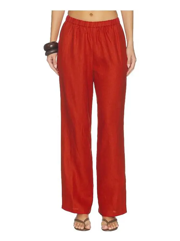 Faithfull The Brand Capriolla Pant In . Also - Red