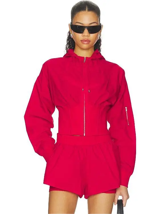 FLEUR DU MAL Nylon Jacket In . Also - Red