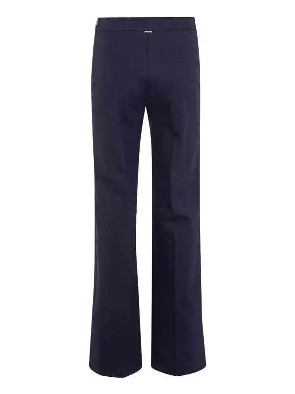TWINSET High-waisted Flared Trousers - Black