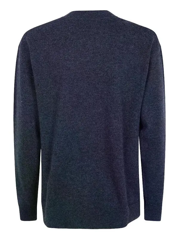 P.a.r.o.s.h Cashmere Crew-neck Sweater - Grey