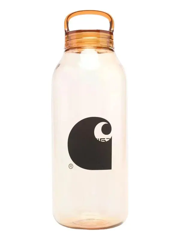 Carhartt Work In Progress Logo-print Waterbottle - Neutrals