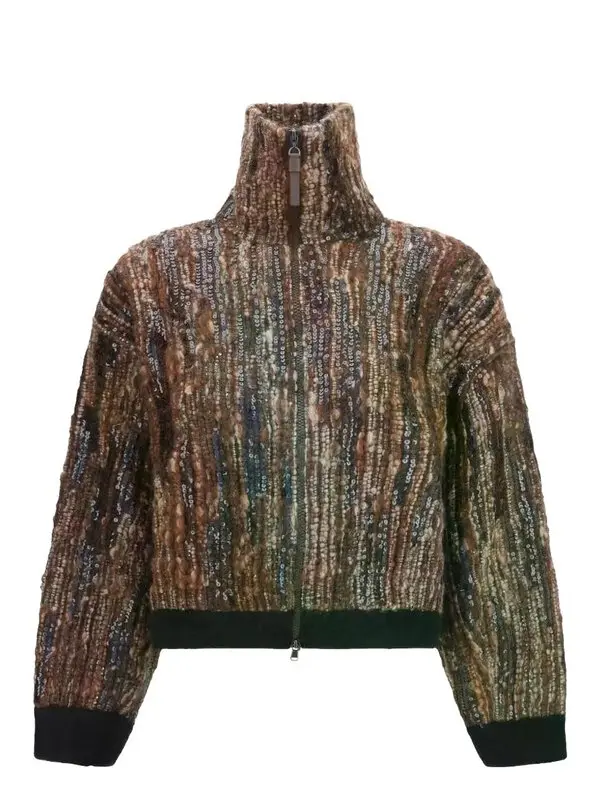 Brunello Cucinelli Sequin-embellished Cardigan - Brown