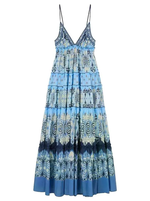 La DoubleJ Nymph Dress Placée - Blue