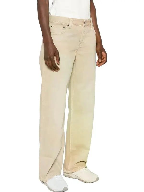 EB DENIM Low-rise Baggy Jeans - Neutrals