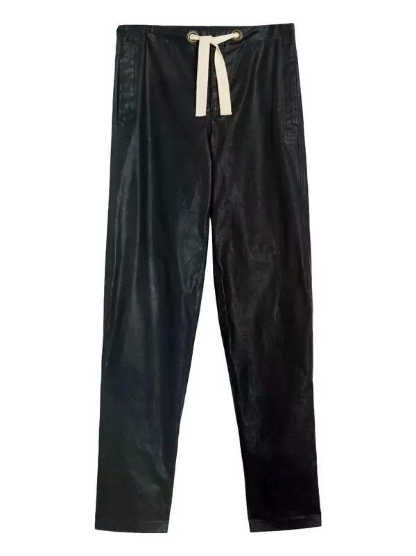 LEMAIRE Straight Rain Pants - Black