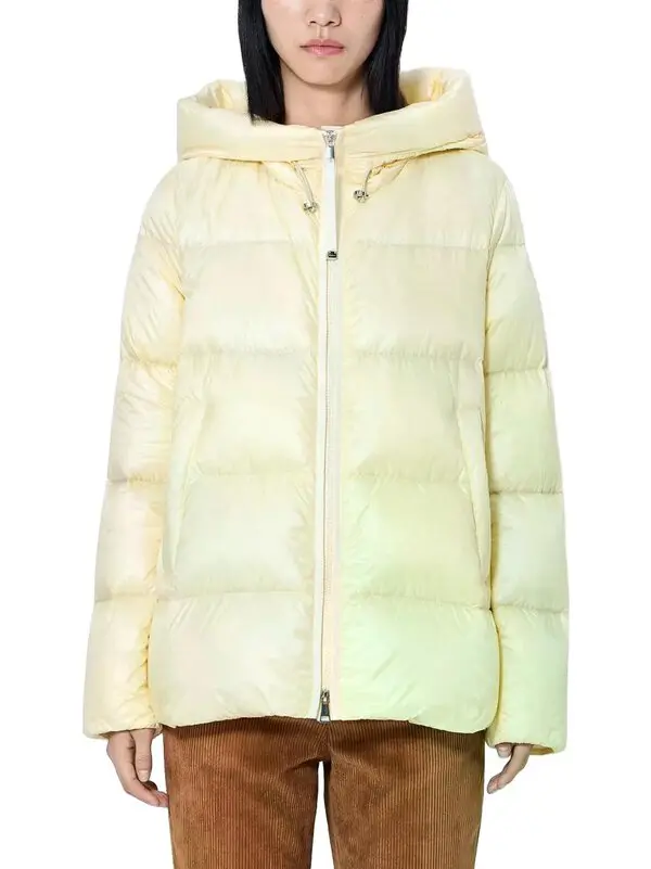Moncler Serittes Hooded Down Jacket - Neutrals
