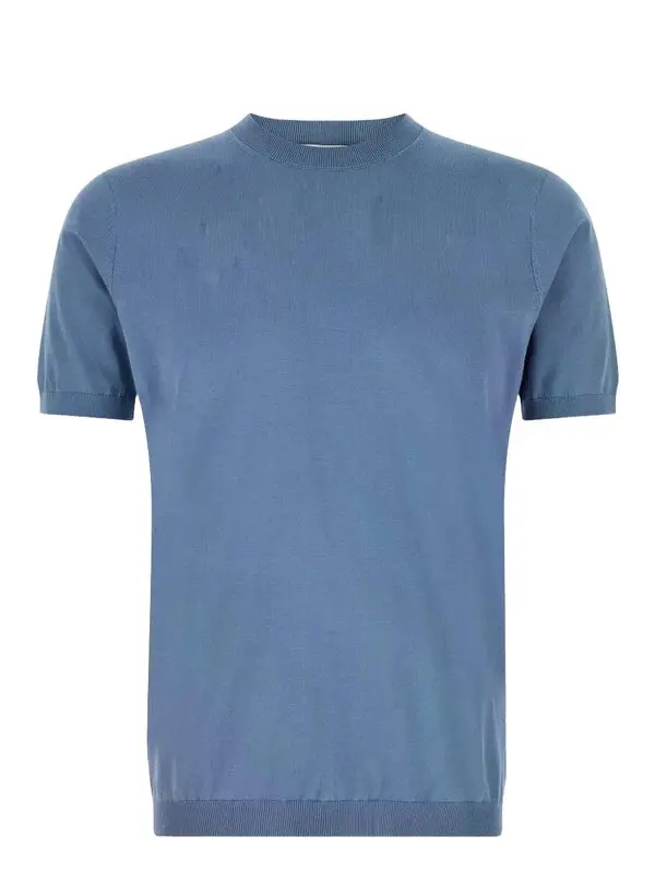 RIVIERA Crew Neck Short Sleeves T-shirt - Blue