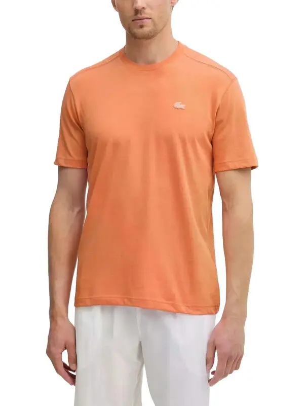 Lacoste Logo-patch Performance T-shirt - Orange
