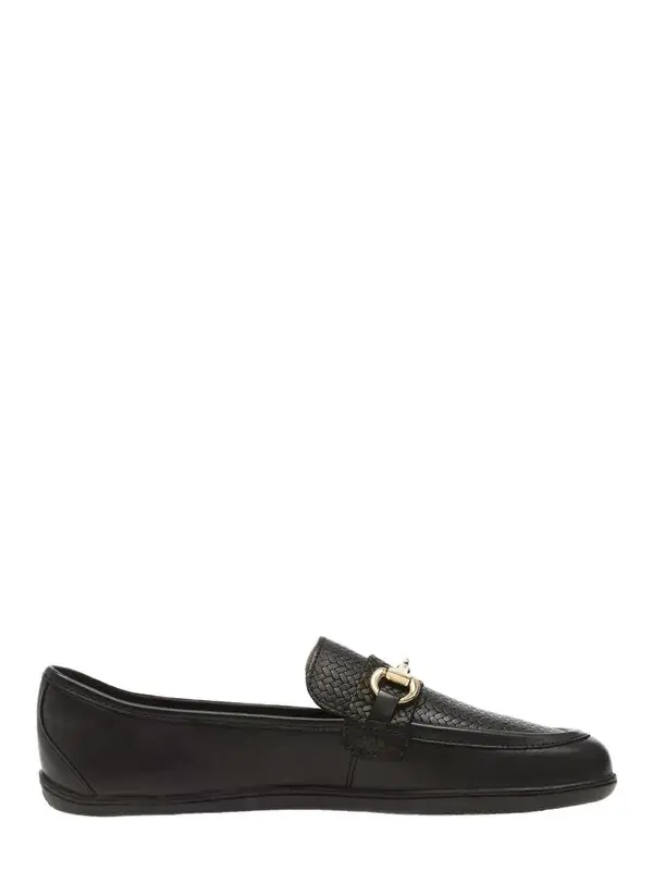 BE LENKA Divella Horsebit Woven-panel Sneakers - Black