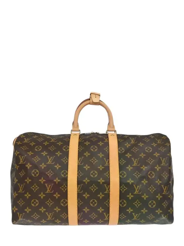 LOUIS VUITTON 2003 Keepall 45 Monogram Holdall - Brown