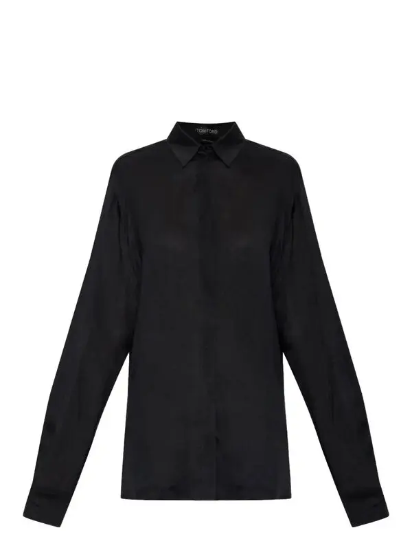 TOM FORD Silk Shirt - Black