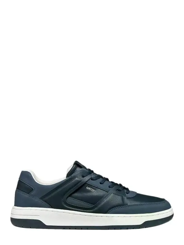 Geox Sedral Court Panelled Sneakers - Blue