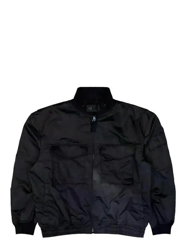 Comme Des Garçons Side-zip Stand-up Collar Jacket - Black
