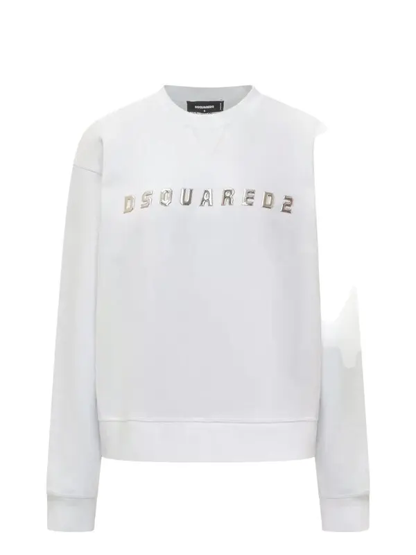 Dsquared2 Logo-appliqué Sweatshirt - White