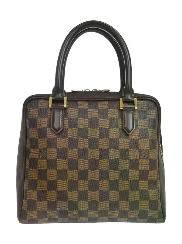 LOUIS VUITTON 2002 Brera Damier Handbag - Brown