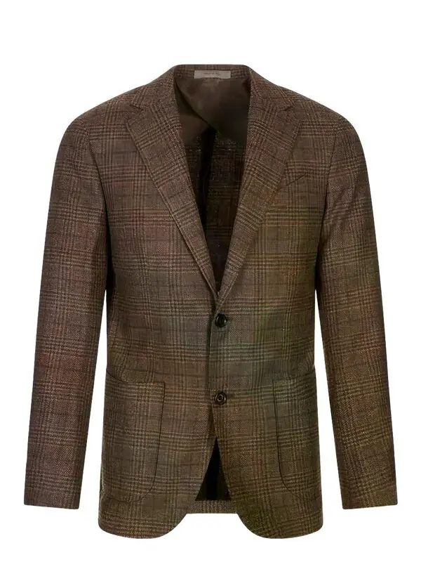 Corneliani Two Buttons Blazer - Brown