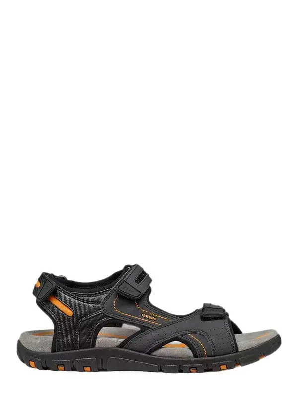 Geox Touch-strap Sandals - Black