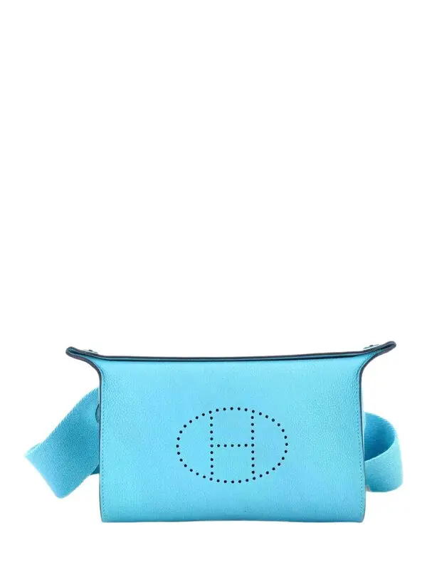 Hermès Videpoches Bag Togo Crossbody Bag - Blue