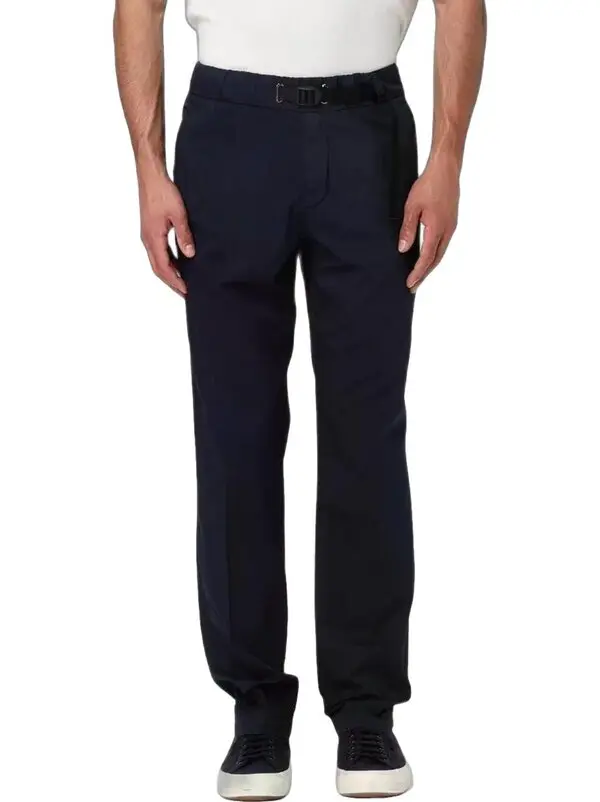 Peuterey Alpen Belted Straight-leg Trousers - Blue