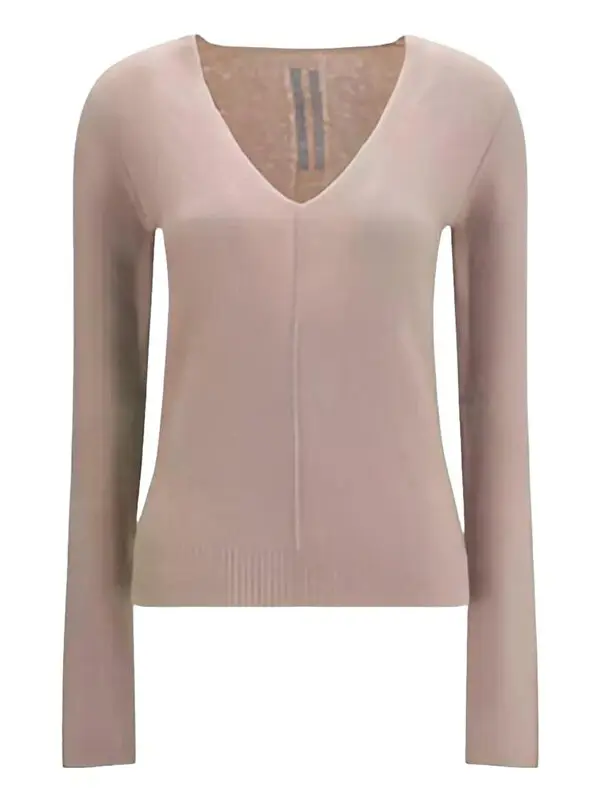 Rick Owens V-neck Sweater - Neutrals