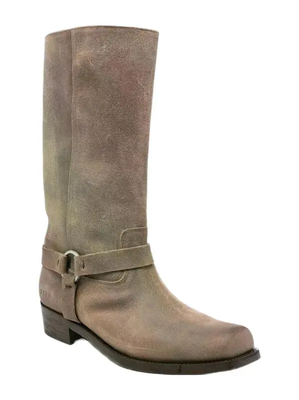 GOLDEN GOOSE Square-toe Biker Boots - Neutrals