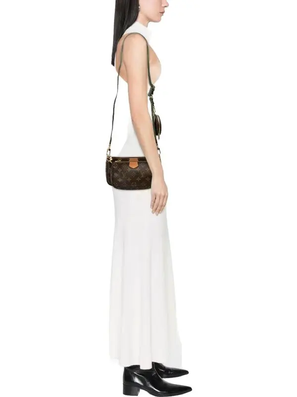 LOUIS VUITTON 2020 Monogram Multi Pochette Accessoires Satchel - Brown