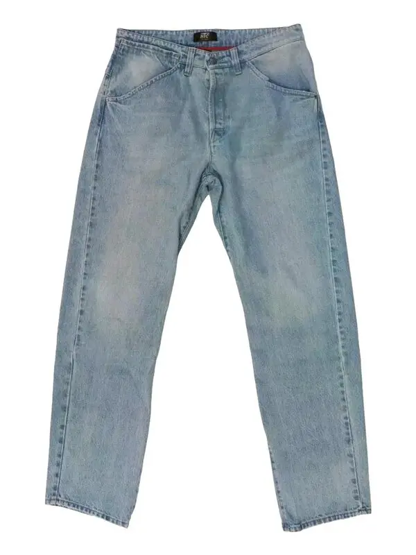 HTC LOS ANGELES Twisted Loose-fit Jeans - Blue
