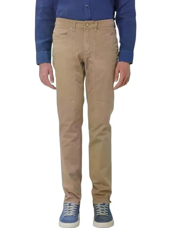 JECKERSON John Slim-fit Trousers - Neutrals