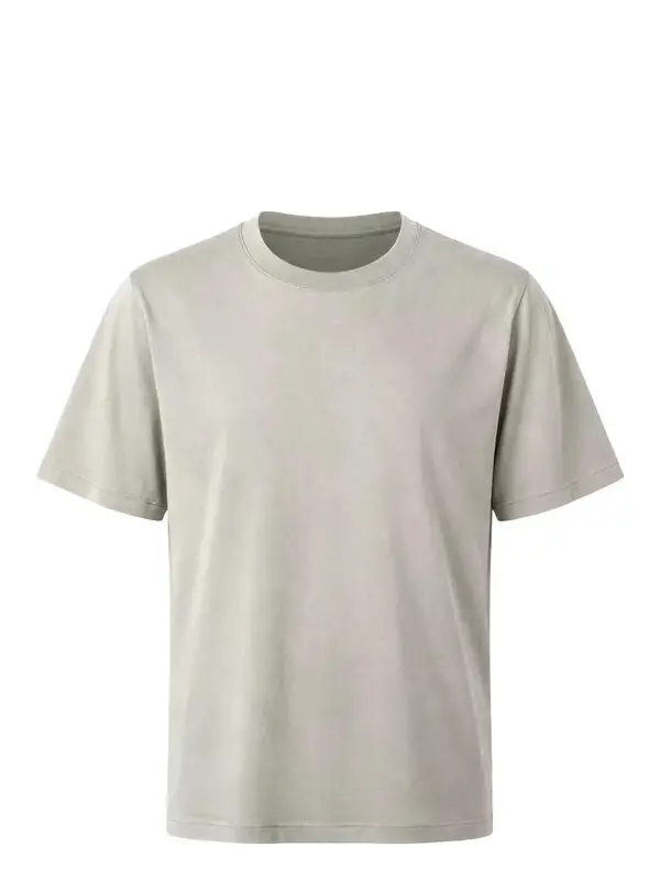 HANDVAERK Short-sleeve Cotton T-shirt - Neutrals